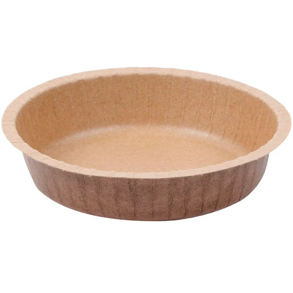 10 oz. Kraft Ovenable Paper Round Baking Cup - Case of 500 - #91088 ...